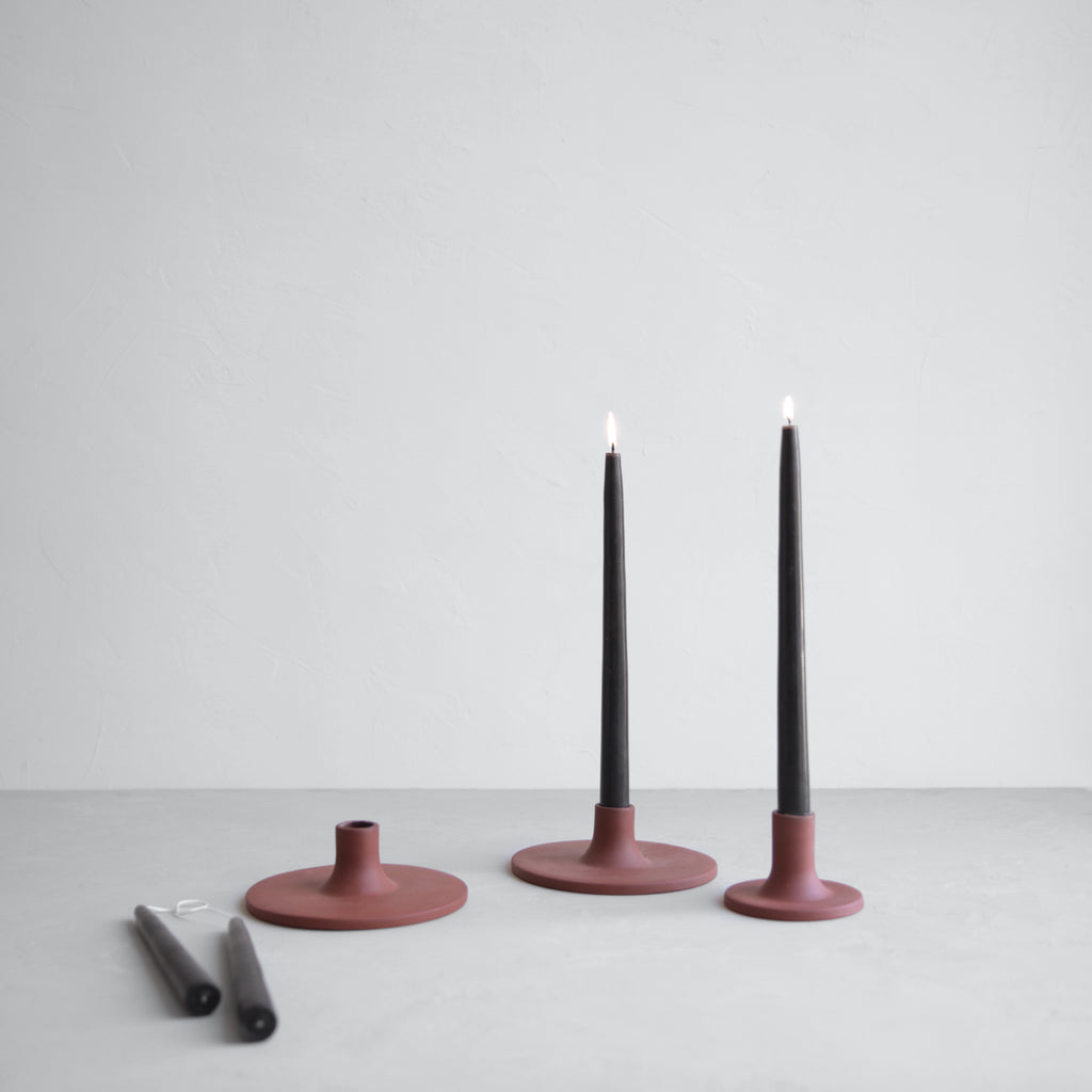 Earth & Smoke Taper Set – The Floral Society
