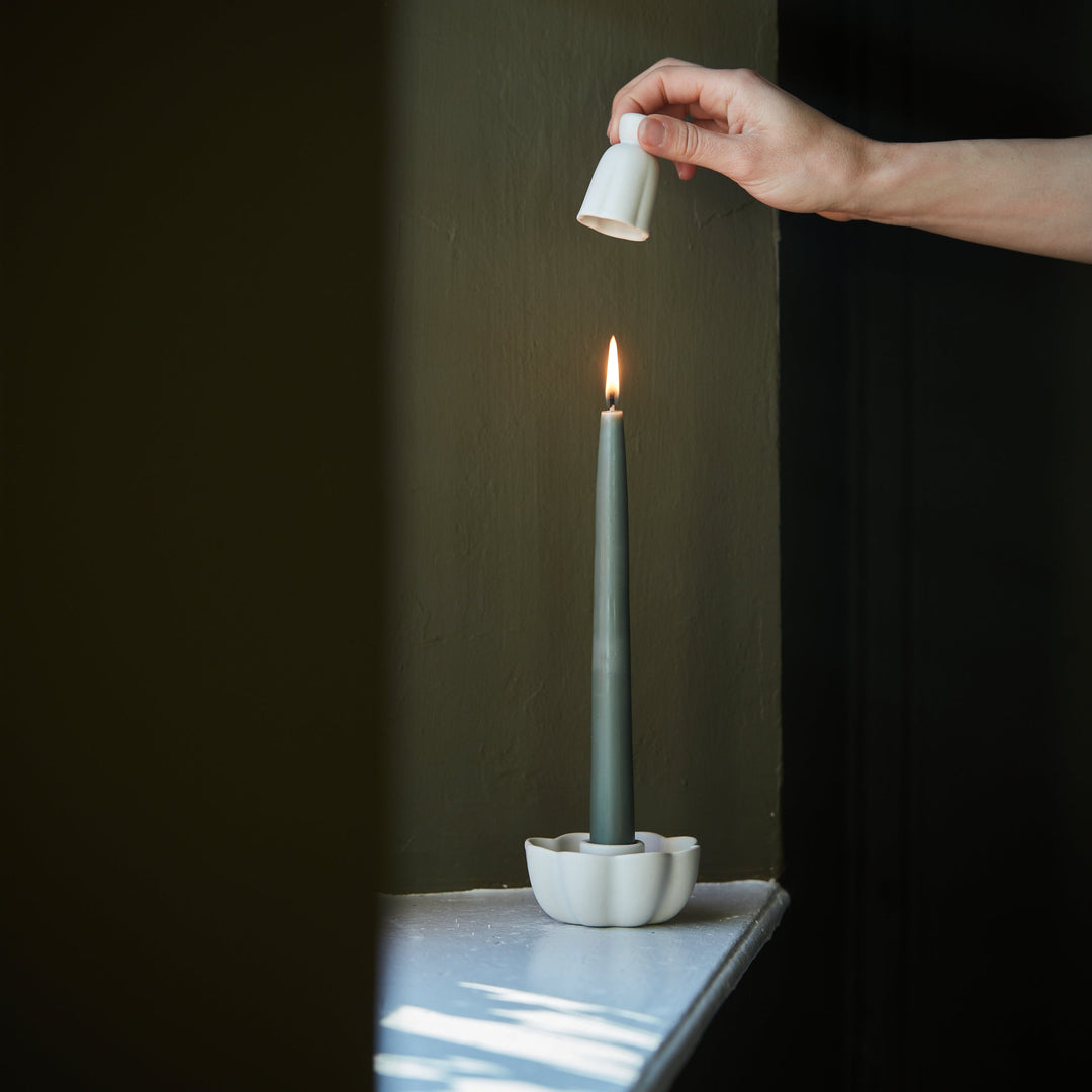 Ceramic Fleur Candle Snuffer – The Floral Society