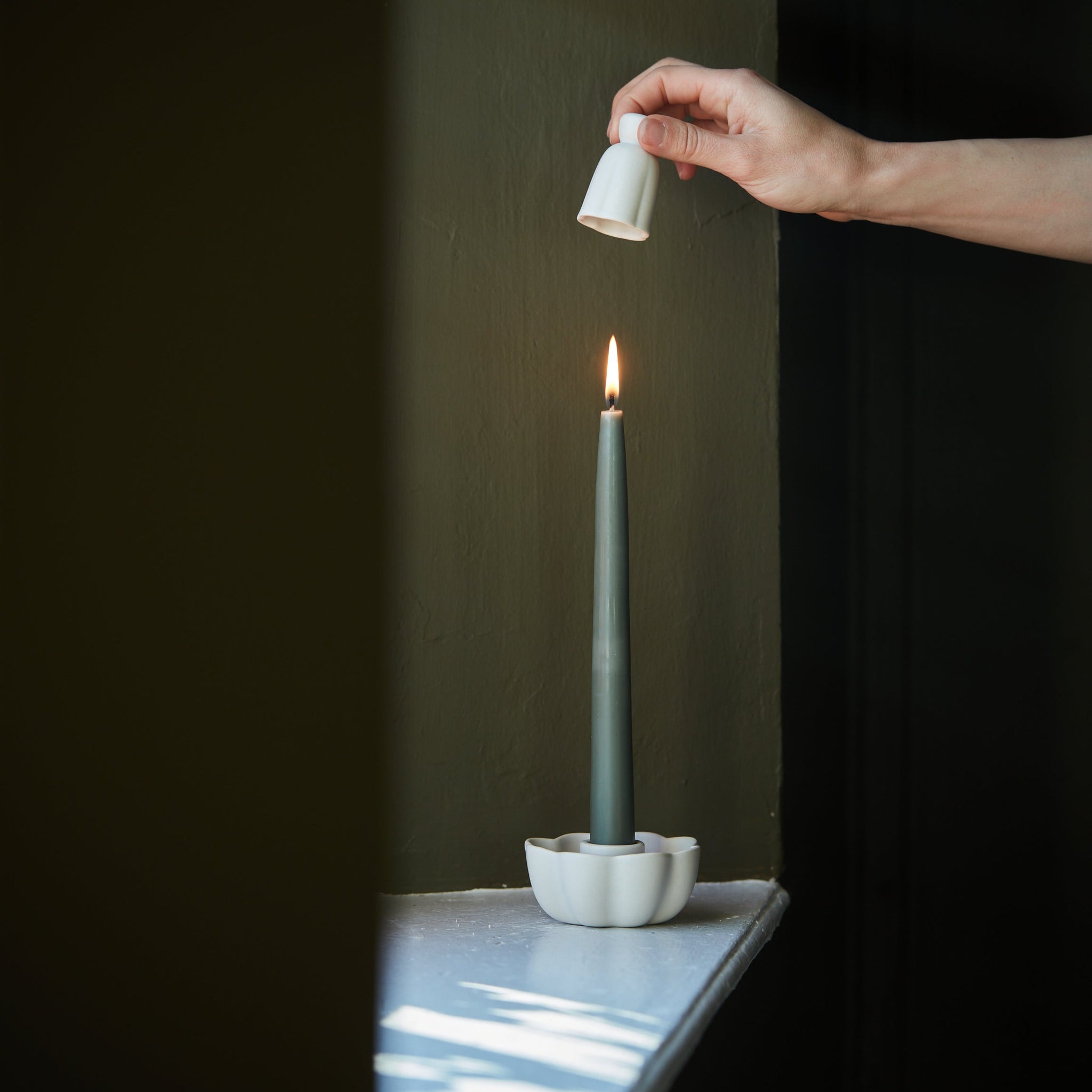 Ceramic Fleur Candle Snuffer – The Floral Society