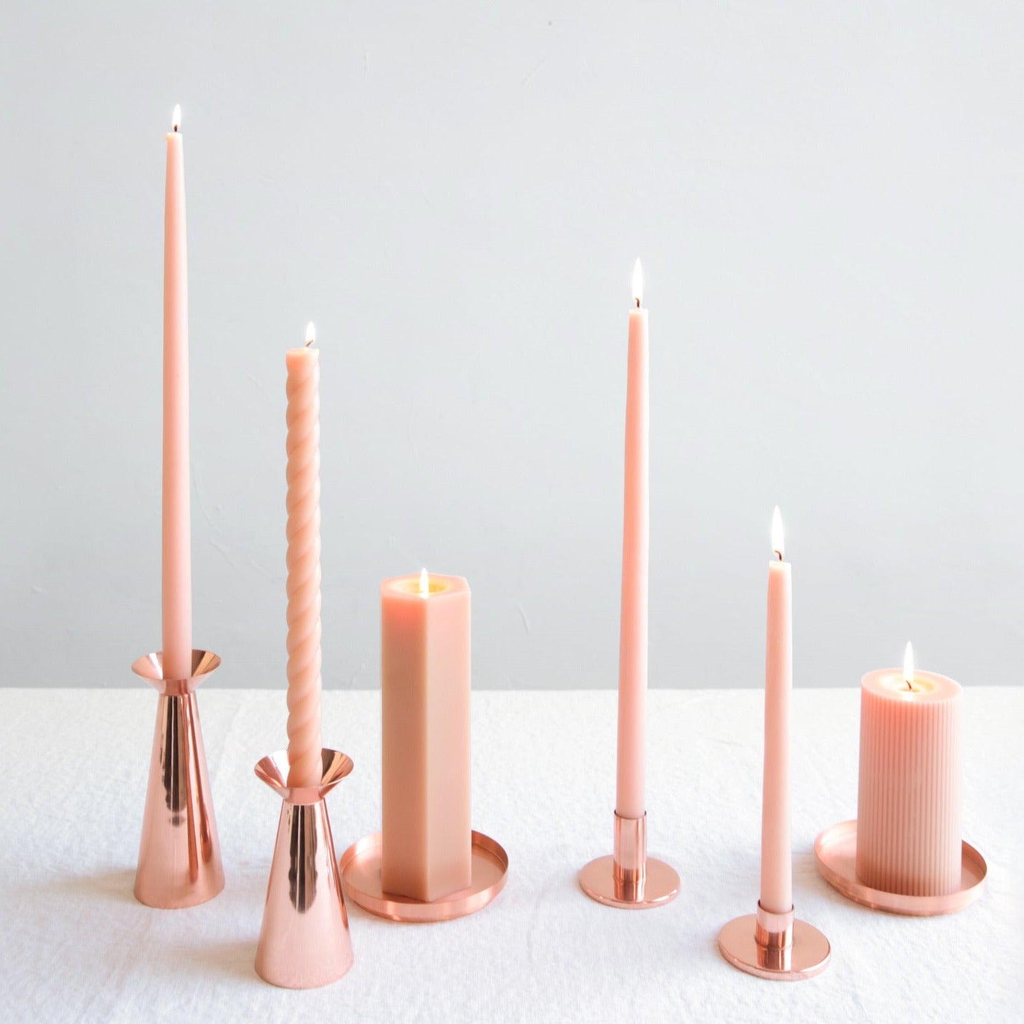 The Floral Society - 18" Fancy Taper Candles