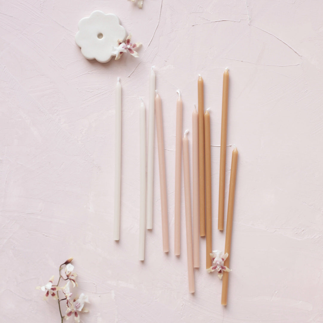 Fleur Wishing Candle Set – The Floral Society