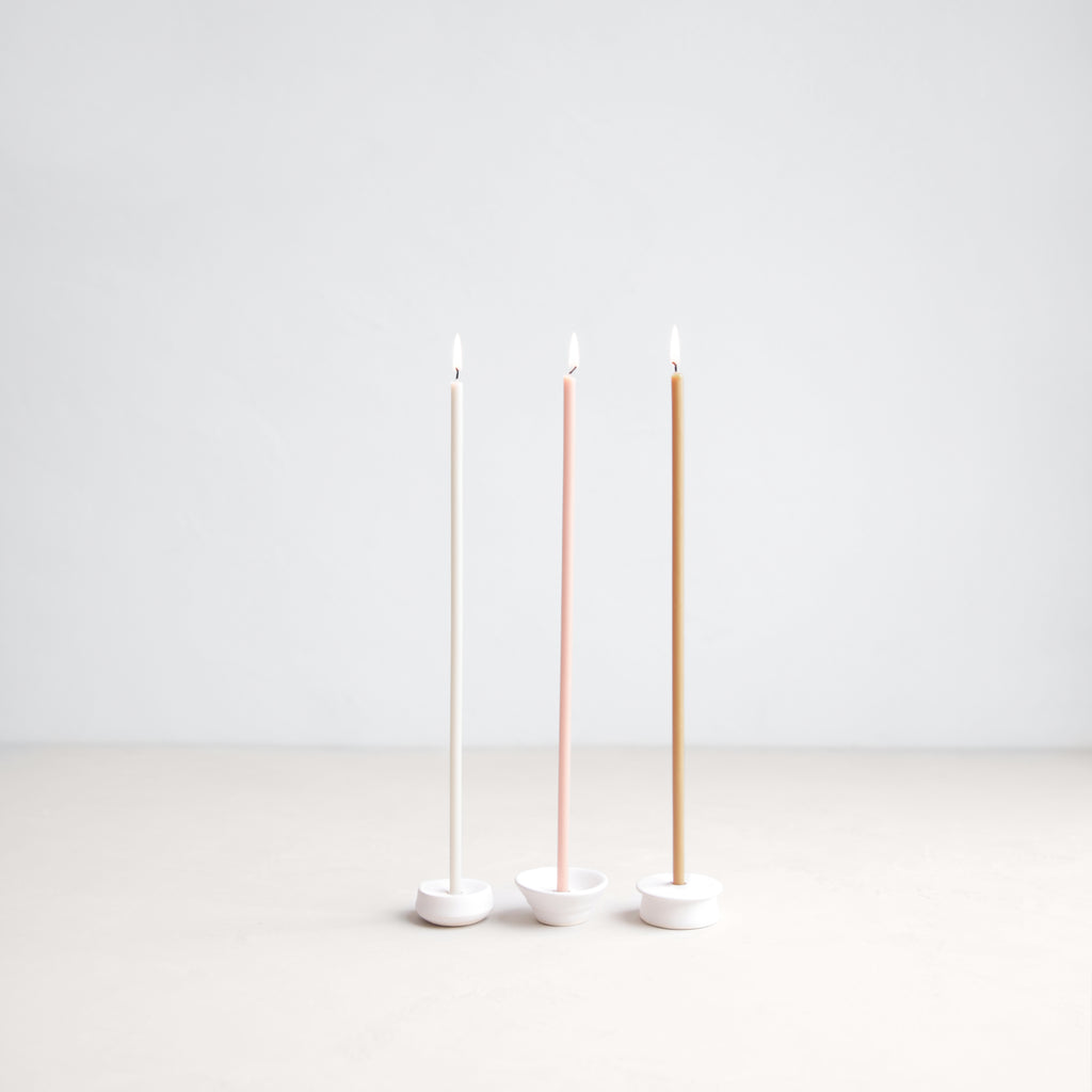 Long Stem Taper Holders Set of 3 – The Floral Society