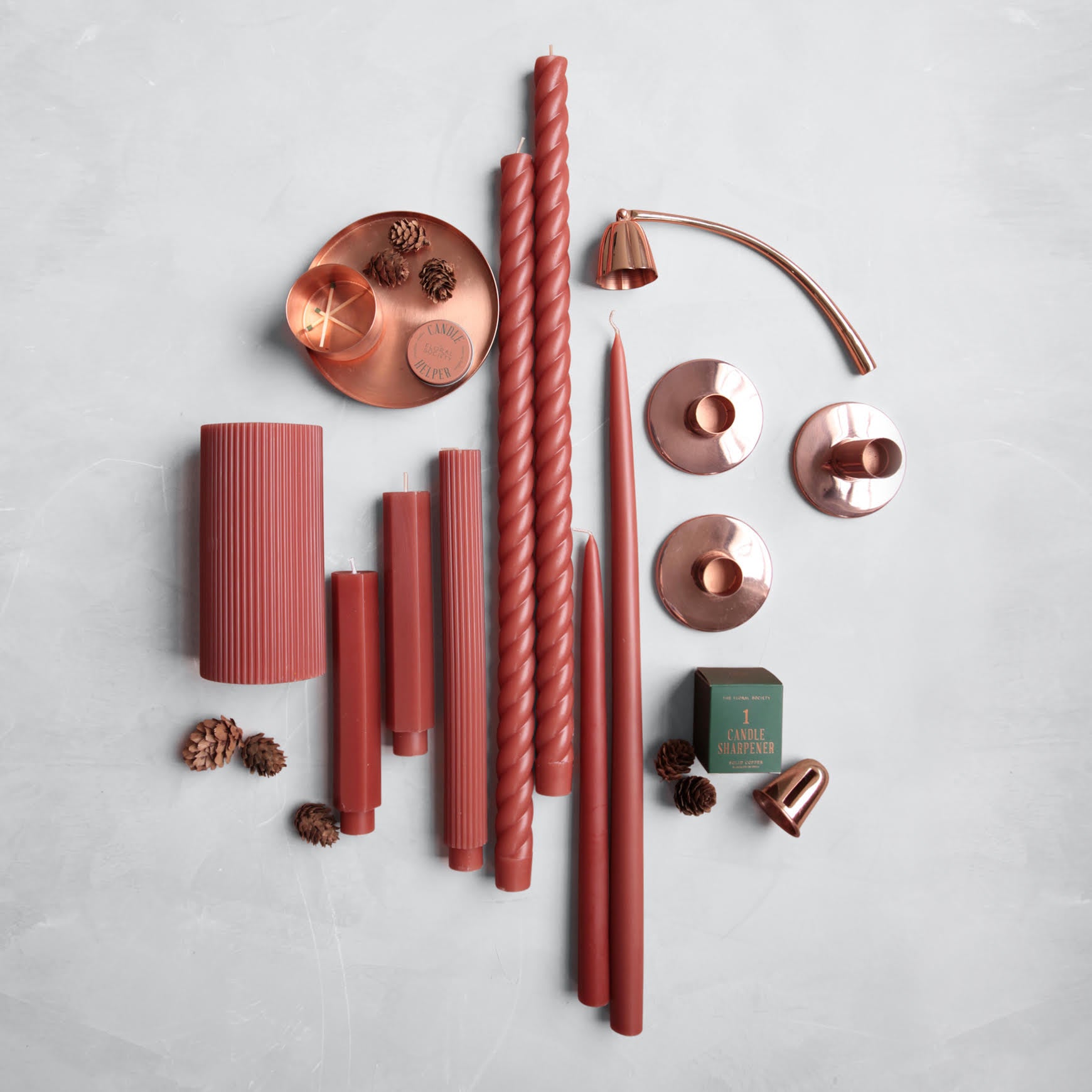 Clay Taper Set – The Floral Society