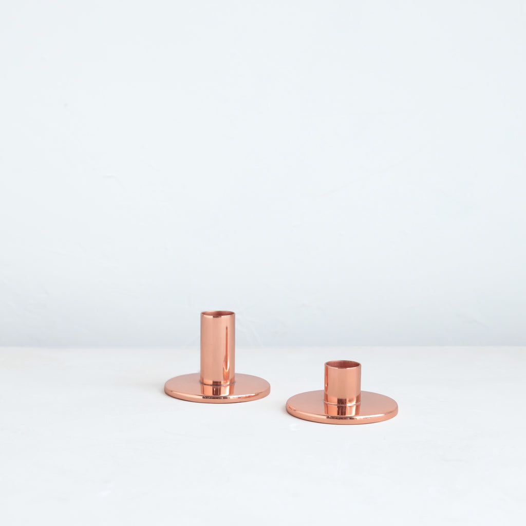 Copper Taper Holders – The Floral Society