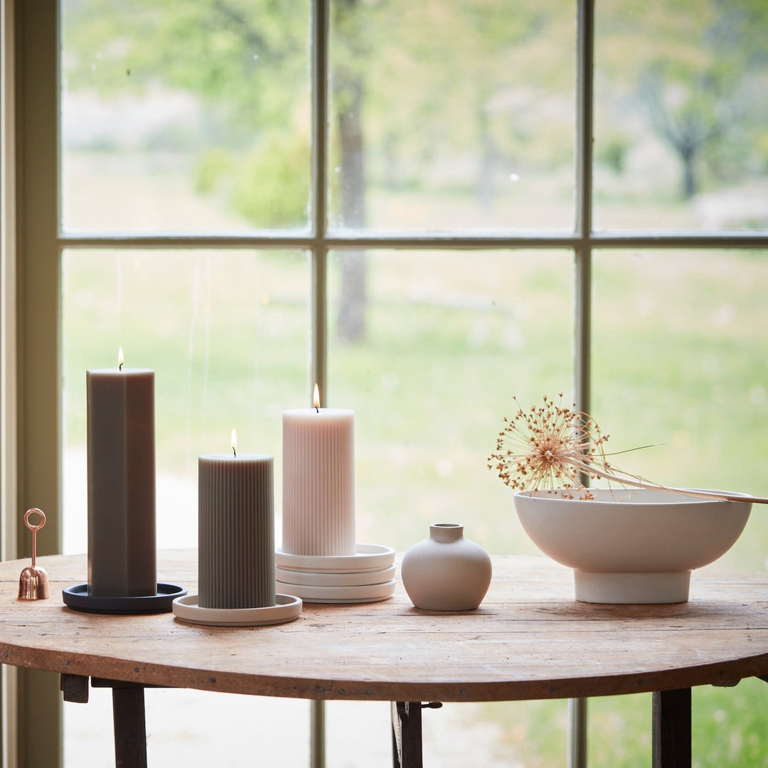 Ceramic Compote Vase – The Floral Society