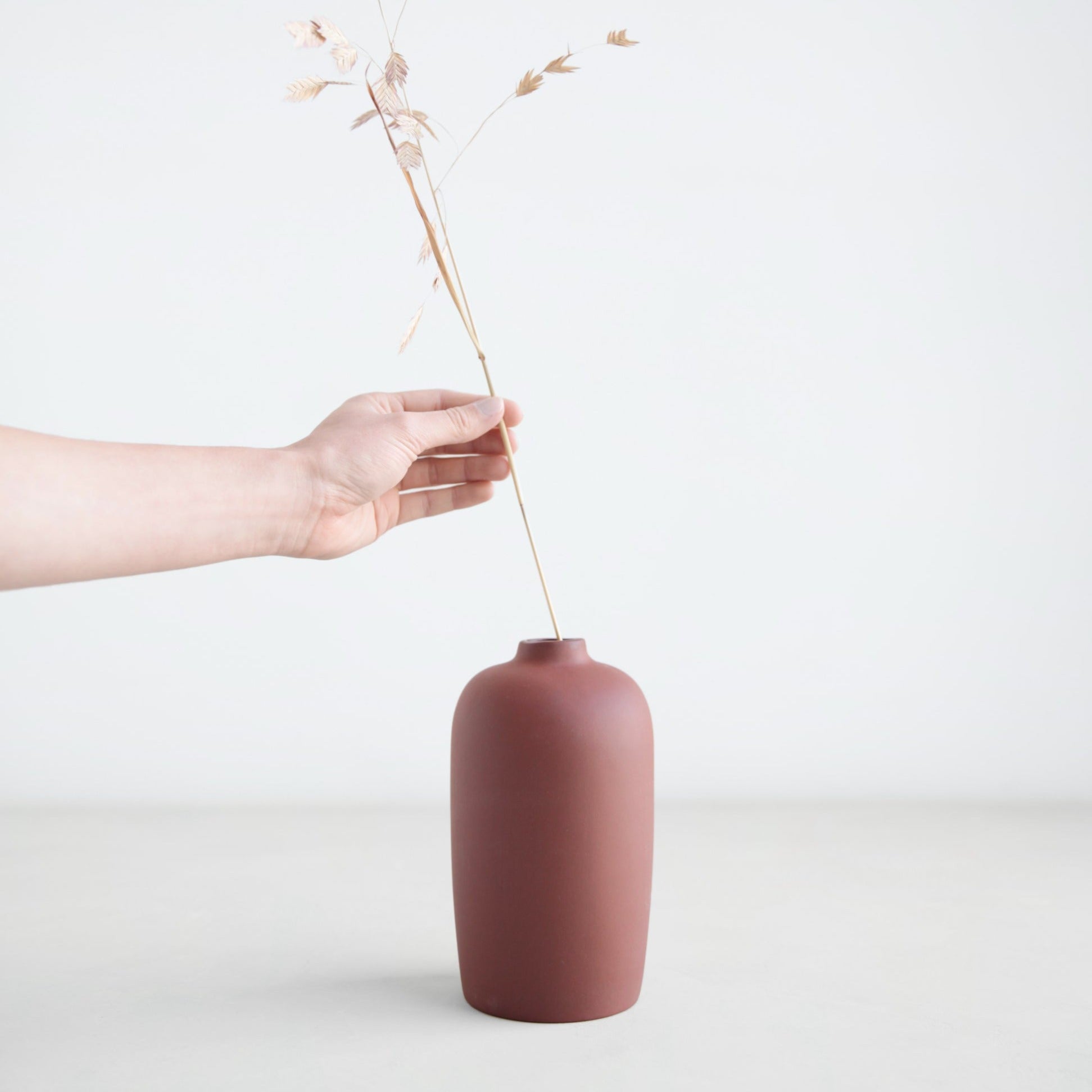 Ceramic Blossom Vase, Earth – The Floral Society