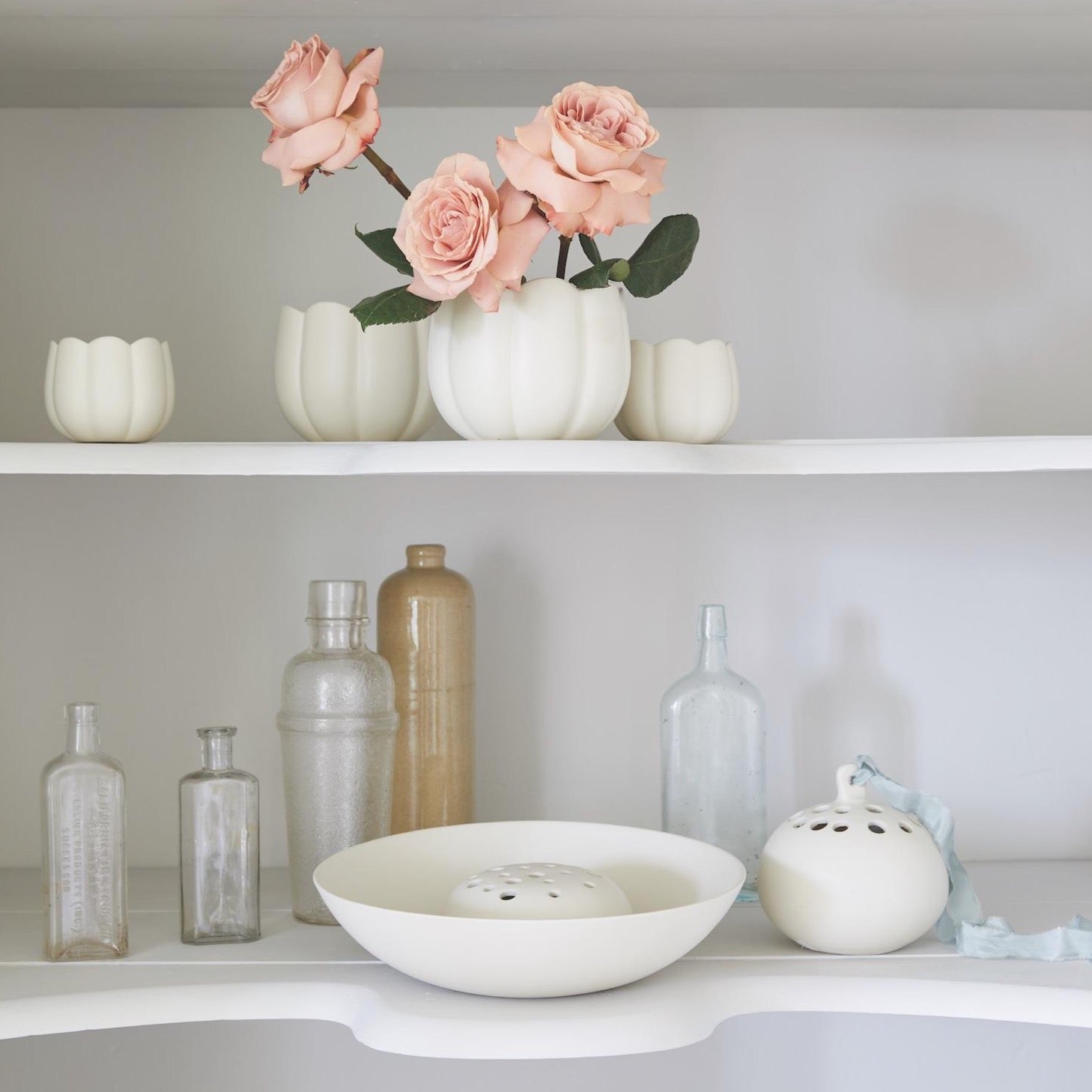 Ceramic Flower Frog Vase – The Floral Society