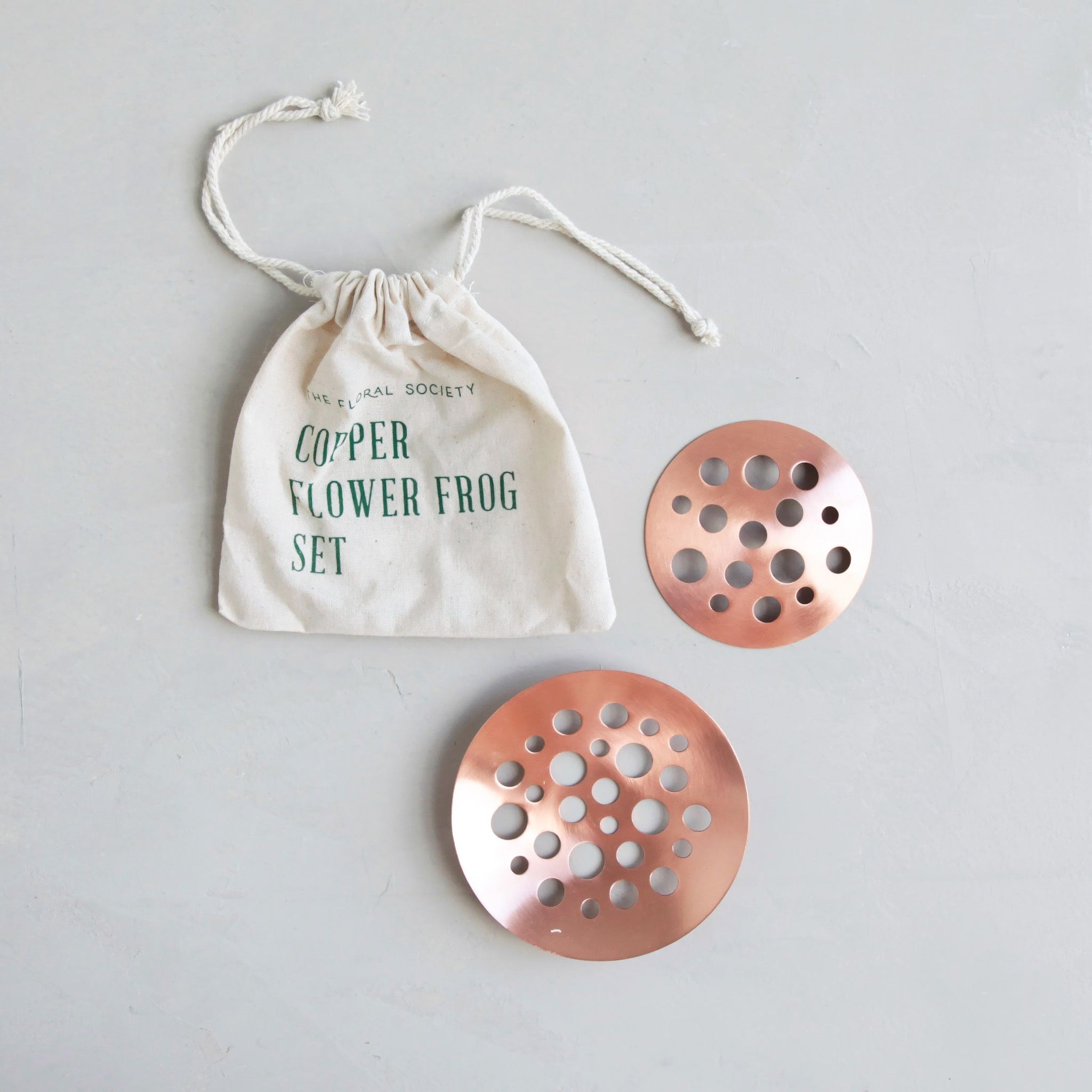 Copper Flower Frog Set – The Floral Society
