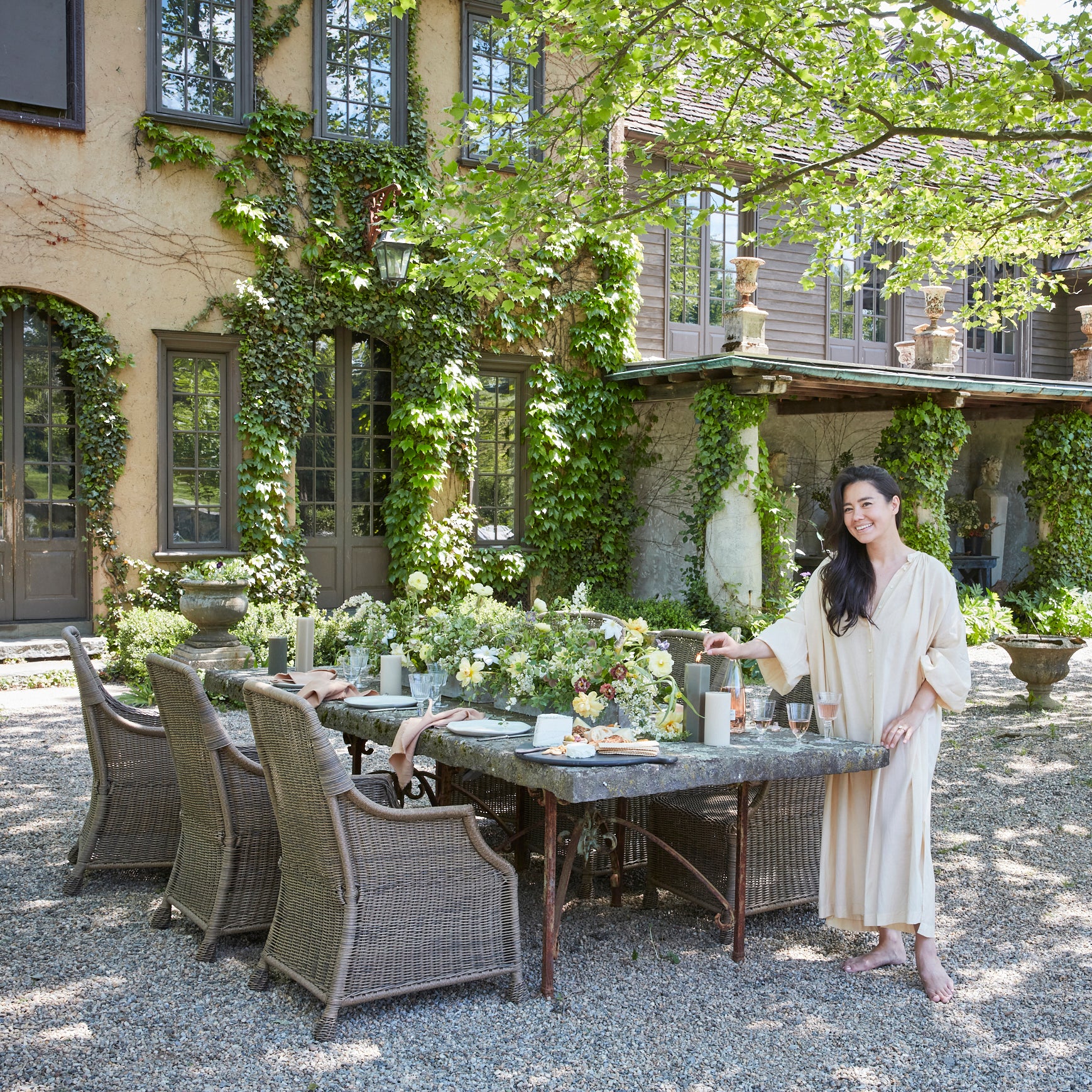 Fancy Hexagon Pillar Candle – The Floral Society